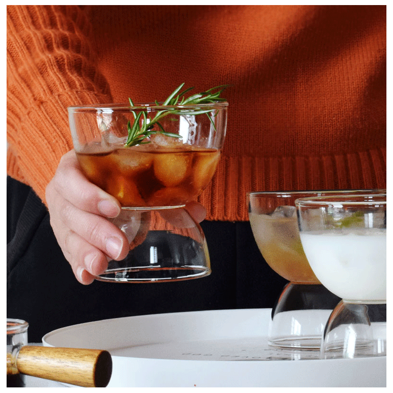Modern Glass Cup - 210ml – Morganhomes
